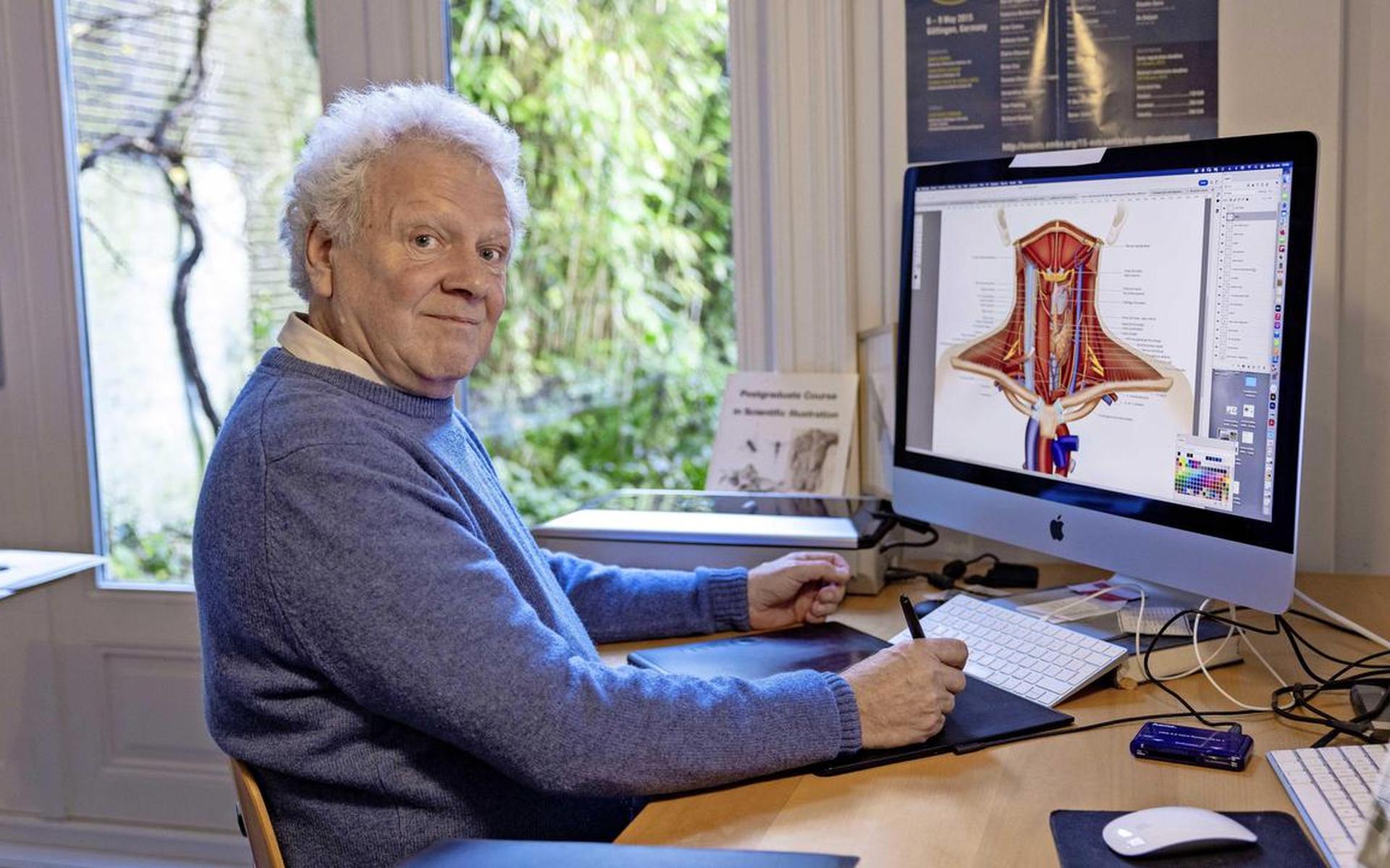 Zijn tekeningen stonden in jouw biologieboek. Naturalis-illustrator ...