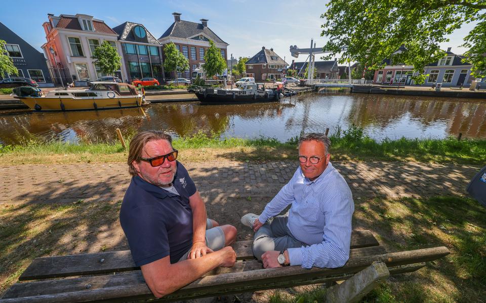 Tom (65) en Jacco (54) willen meer aanlegplaatsen in hartje Heerenveen ...