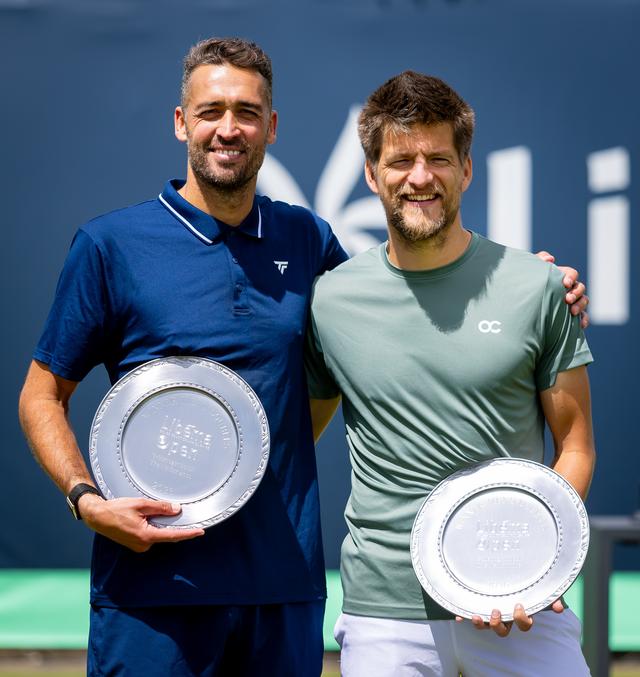 Titel in Rosmalen emotioneert tennisser Sander Arends uit Leeuwarden ...