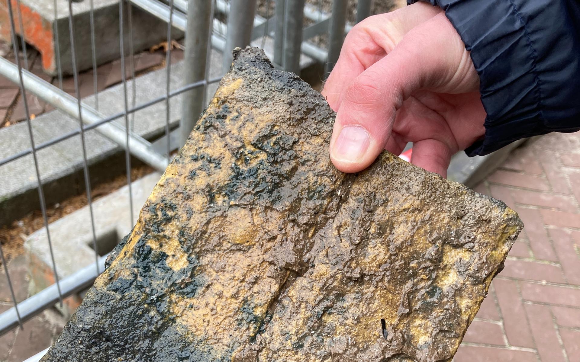Historische kelder en muur gevonden op De Tuinen in Leeuwarden: werd ...
