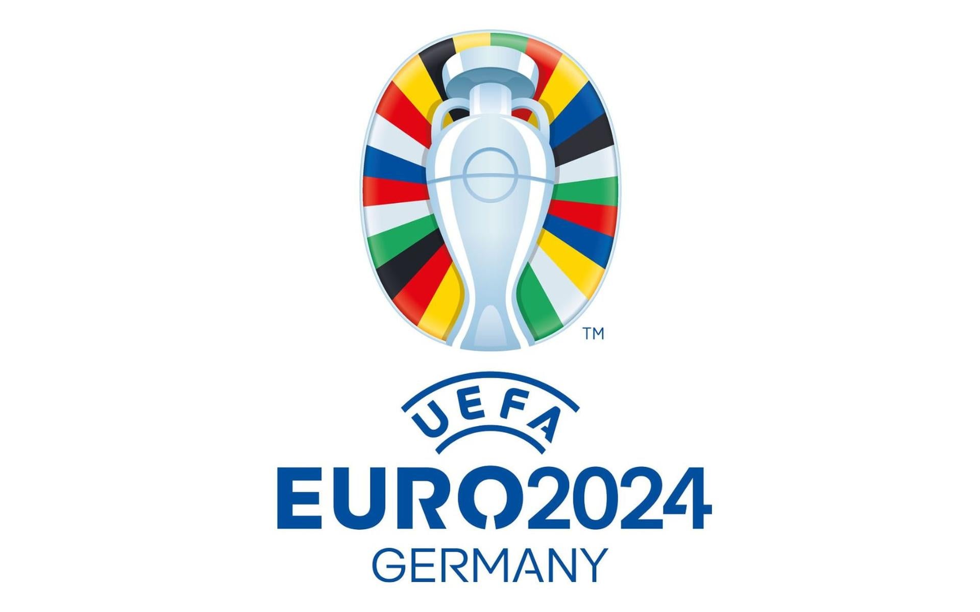 Het logo van het EK in Duitsland is sprankelend en heeft verborgen ...